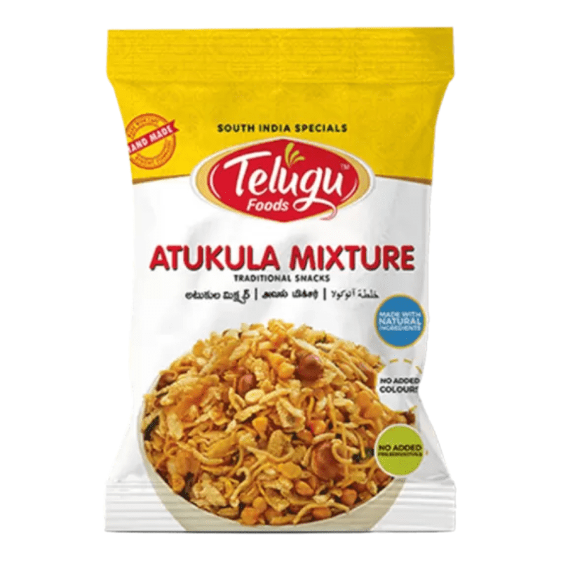 Telugu Atukulu (Rice Flakes) Mixture 170g – Indira Foods