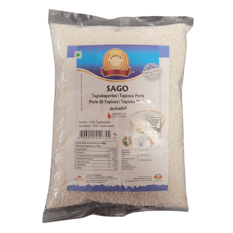 Annam Sabudana small Size (Tapioca) 250g – Indira Foods