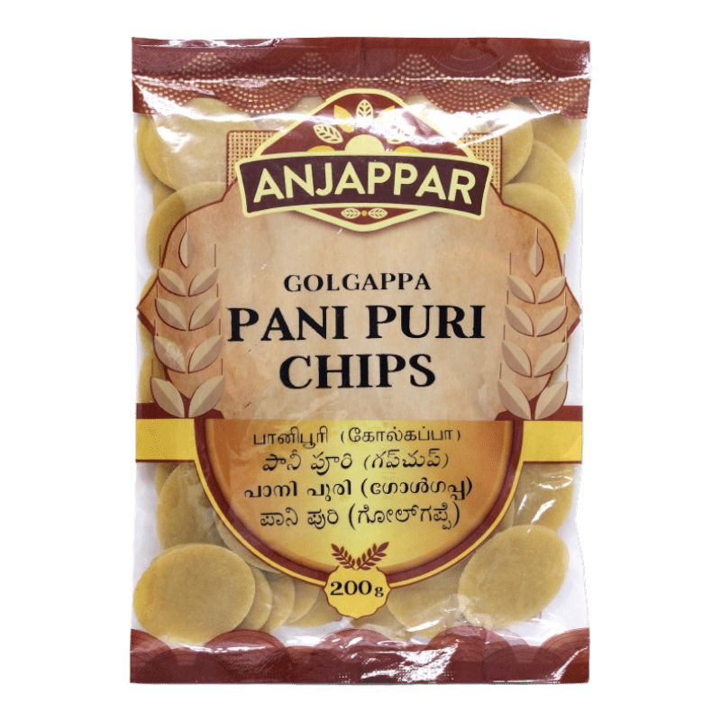 Anjappar Pani Puri Chips 200g – Indira Foods