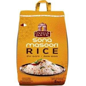 India Gate Sona Masoori Rice 2kg – Indira Foods