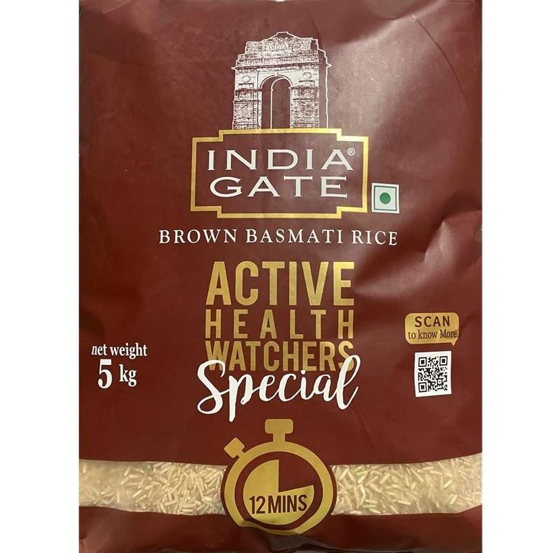 India Gate Brown Basmati Rice 5kg – Indira Foods
