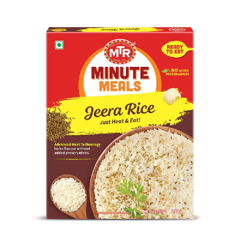 MTR RTE Jeera Rice250g – Indira Foods