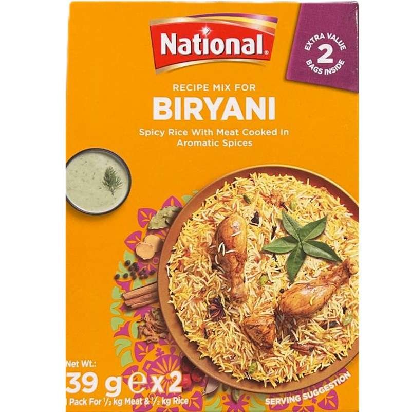 National Biriyani Mix 78g – Indira Foods