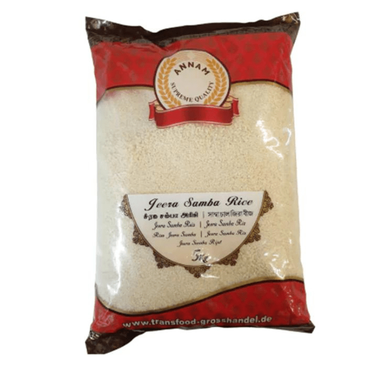 Annam Jeera Samba Rice 1kg – Indira Foods