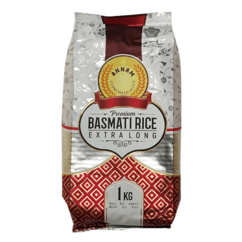 Annam Xtra Long Basmati Rice 5kg – Indira Foods
