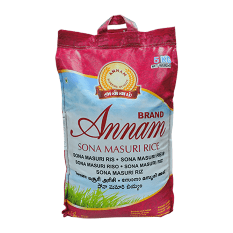 Annam Sonamasoori Rice 5kg – Indira Foods