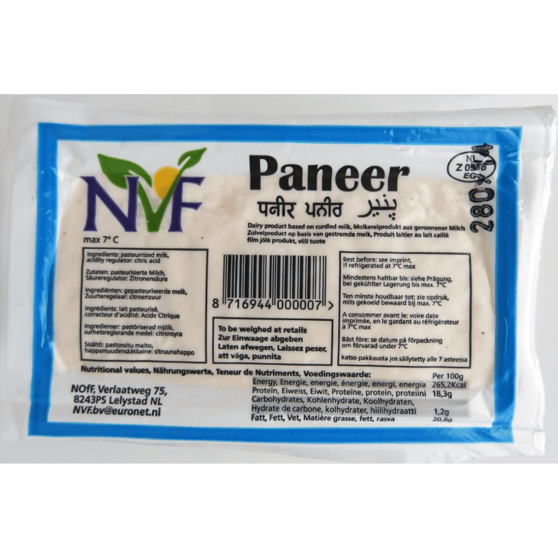 NVF Paneer 300g+ – Indira Foods