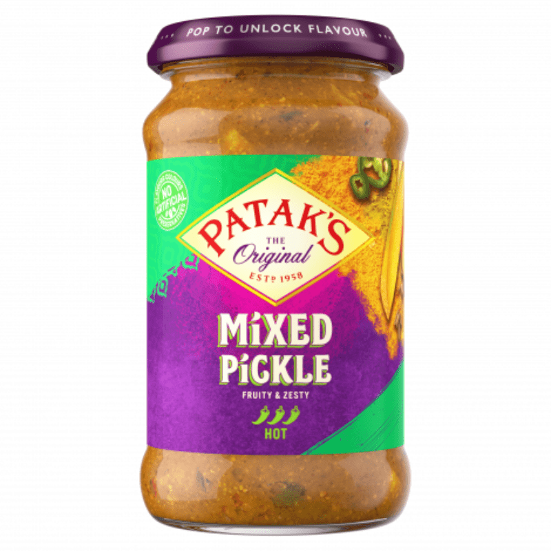 Patak's Mixed Pickle 283g – Indira Foods
