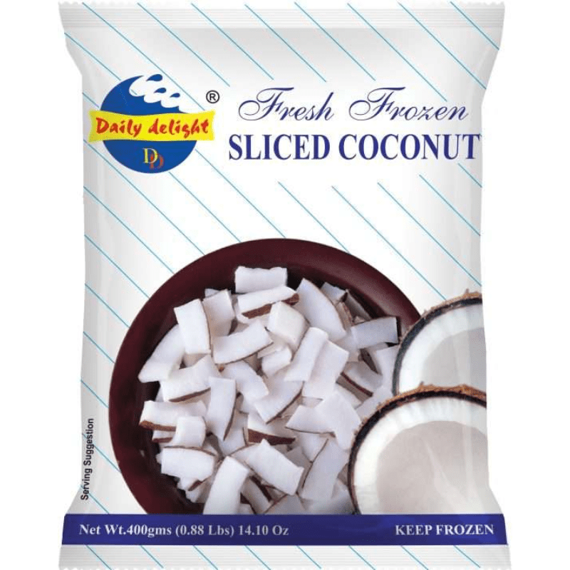 Daily Delight Sliced Coconut (Frozen) 400g – Indira Foods