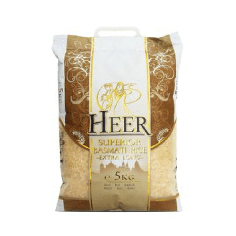 Heer Long Grain Basmati Rice 20kg – Indira Foods